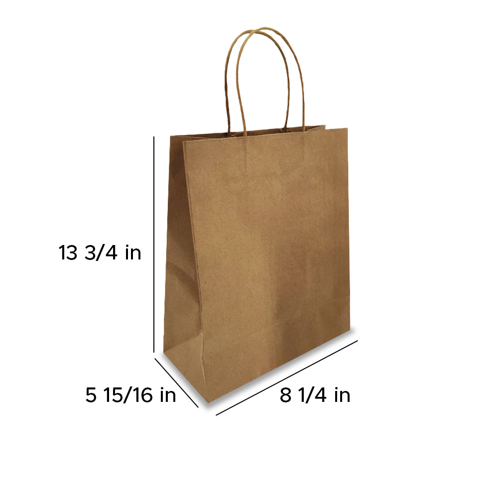 20 lb. Shorty Brown Paper Bag - 400/Bundle – OneStop SupplyCo